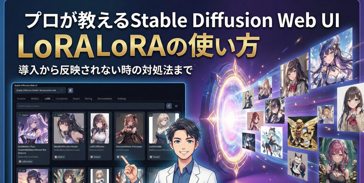 【完全版】Stable Diffusionで二人のキャラを描き分け！LoRAやPonyで違う顔にする魔法のテクニック